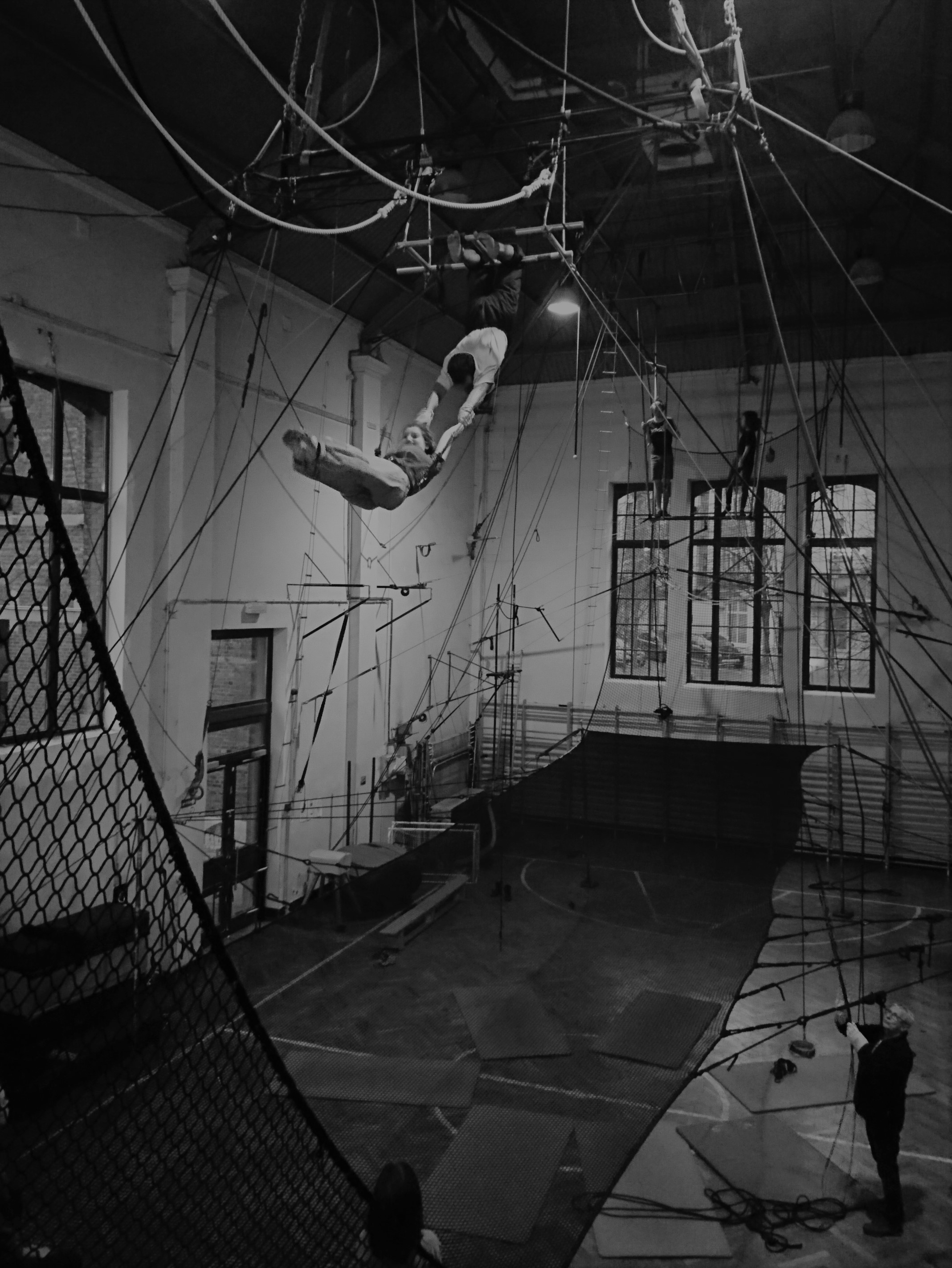Trapeze asbl | Stages de trapèze volant